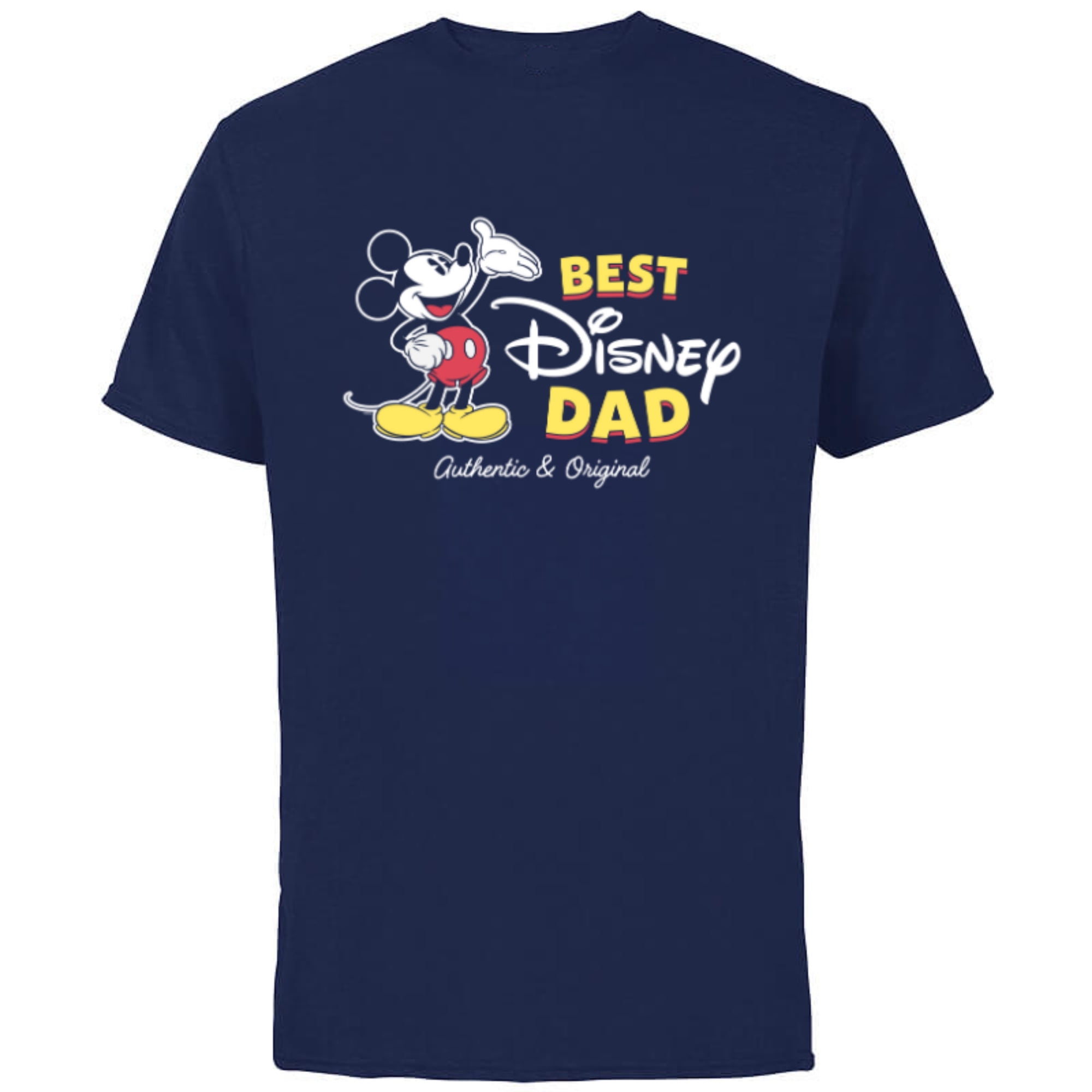 Disney Mickey Mouse Best Disney Dad Birthday Father’s Day - Short ...