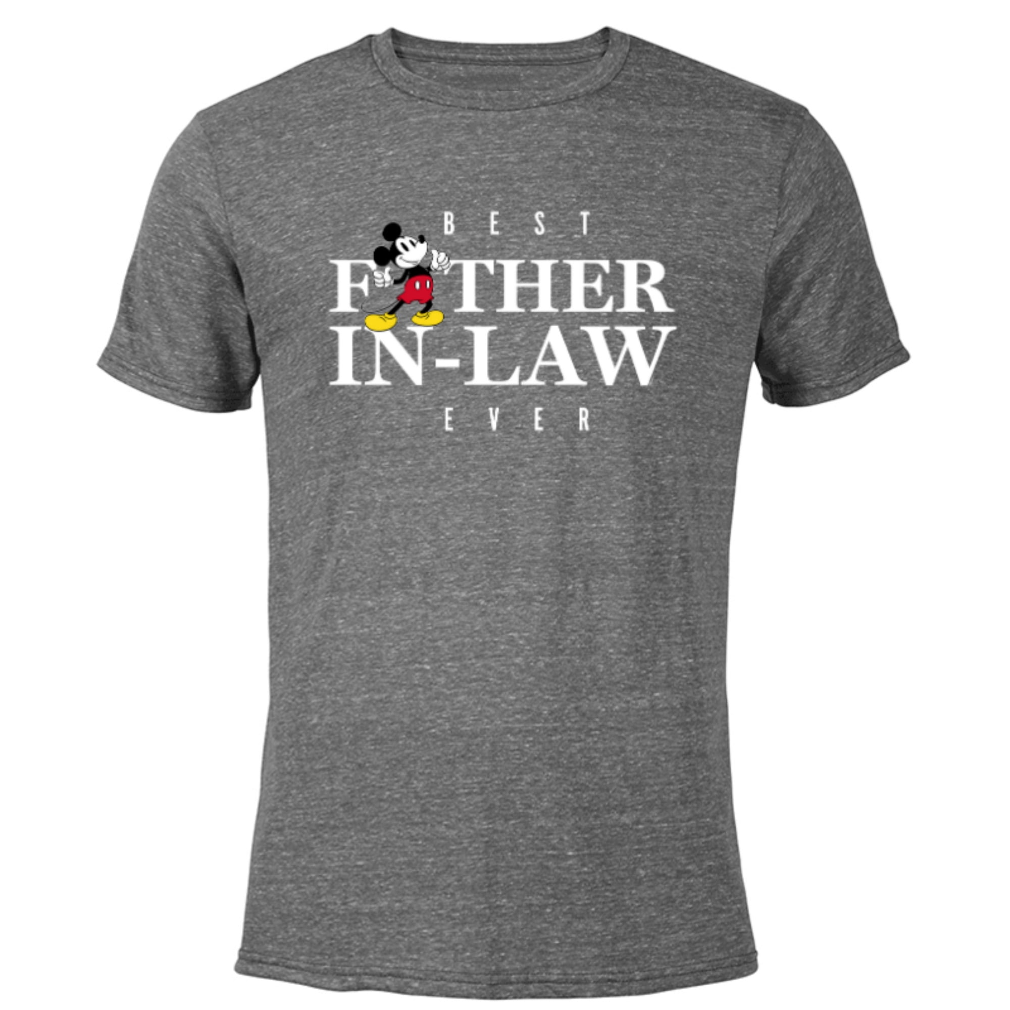 Disney Mickey Mouse Best Father-in-Law Ever Father’s Day - Short Sleeve ...