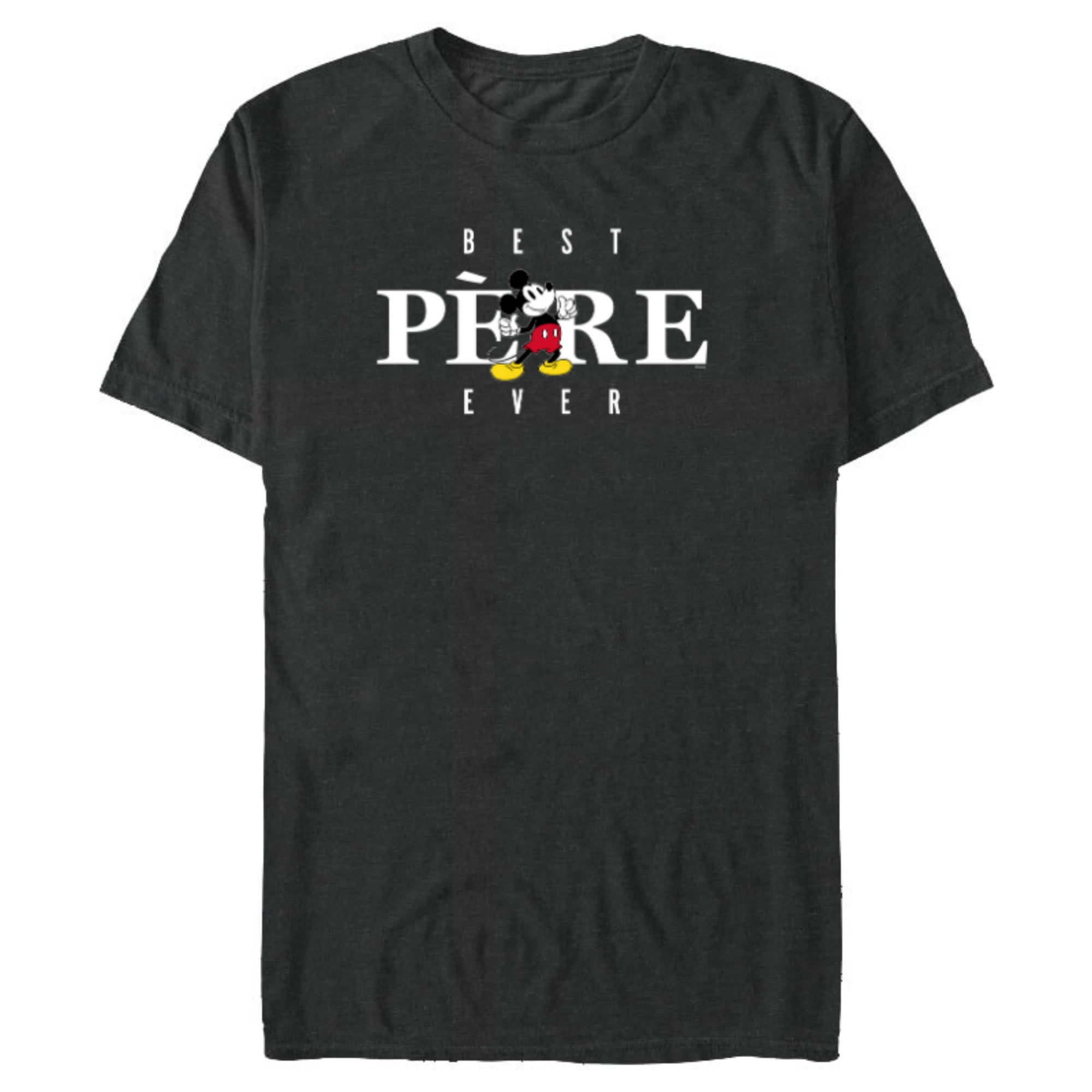 Disney Mickey Mouse Best Père Ever La Fête des Pères - Short Sleeve ...