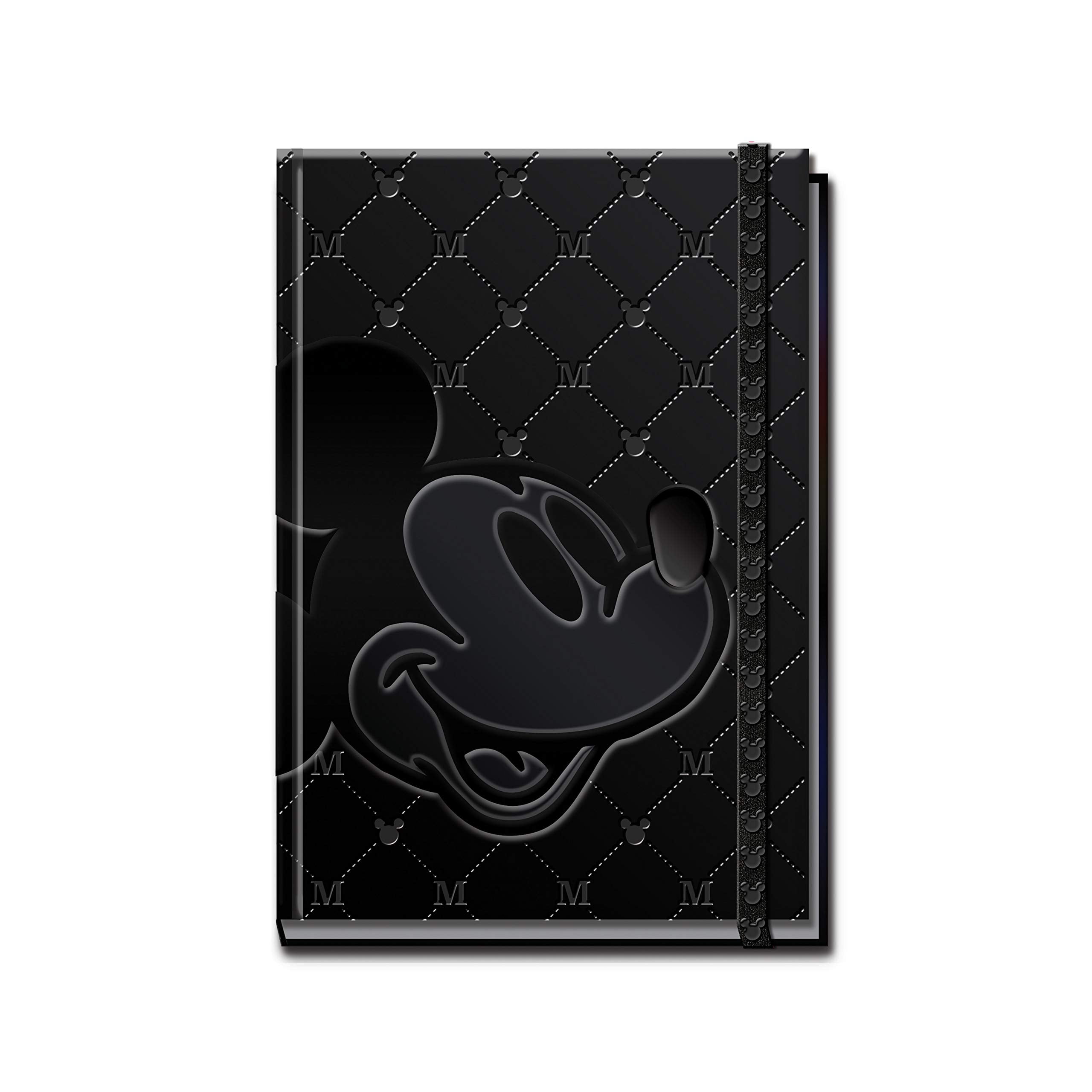 Disney Mickey Mouse Black Deluxe Journal, Multi Color - Walmart.com