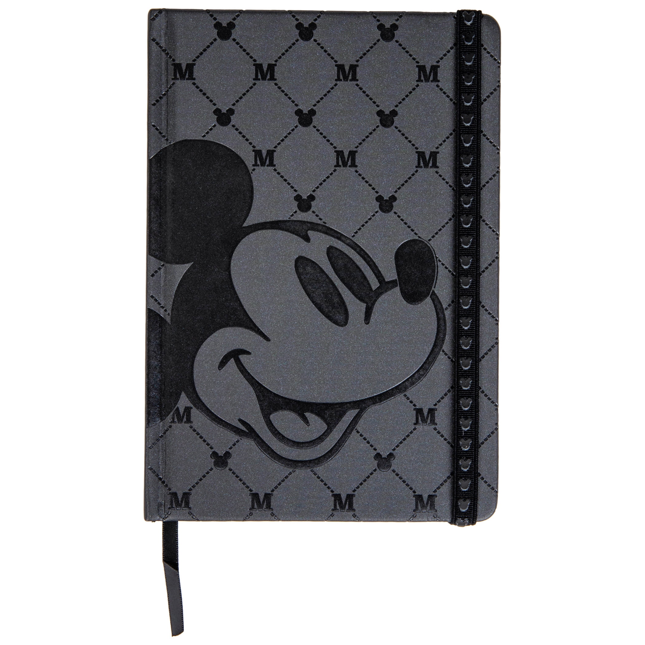 Disney Mickey Mouse Black Deluxe Journal Multicolor Hardcover Notebook ...
