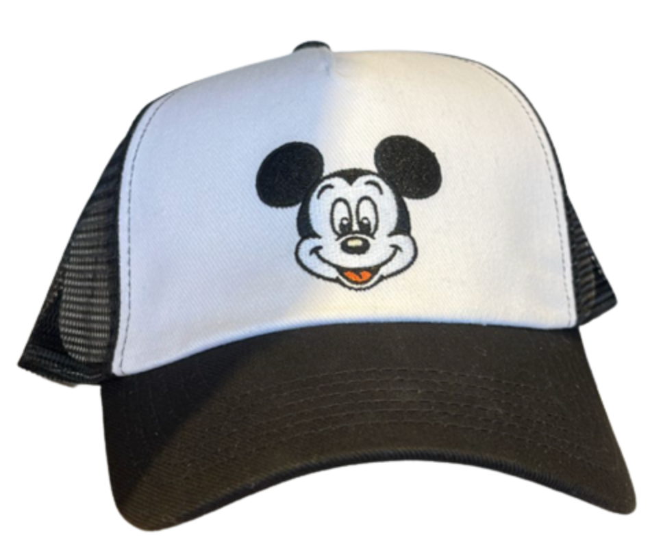 Disney Character Mickey Mouse Black and White Cap Hat for Adults - New ...