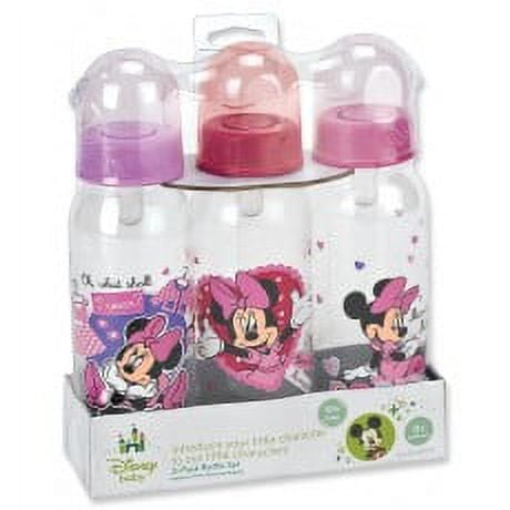 Disney Mickey Mouse Bottle Set 3-Pack, Colors May Vary - Walmart.com