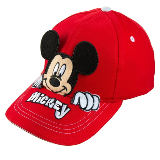 Disney Mickey Mouse Kids Hat: Peek-A-Boo Baseball Cap for Boys (Ages 4 ...