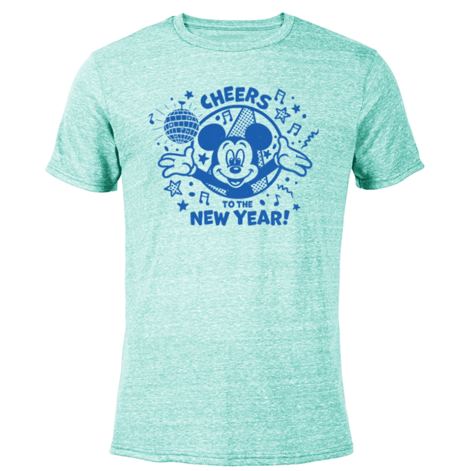 Disney Mickey Mouse Cheers to the New Year Retro Distressed - Short ...