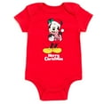 Disney Mickey Mouse Christmas Bodysuit Newborn to Infant - Walmart.com