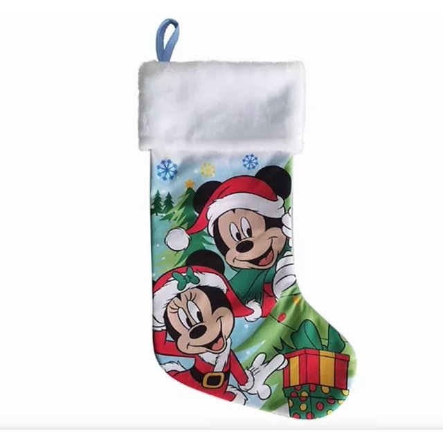 Disney Mickey Mouse Christmas Stocking 15'' - Walmart Business Supplies