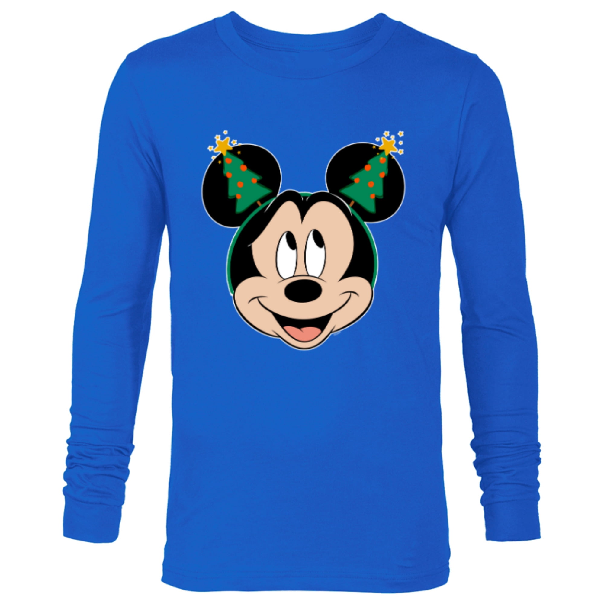 Disney Mickey Mouse Christmas Tree Holiday Headband - Long Sleeve T ...