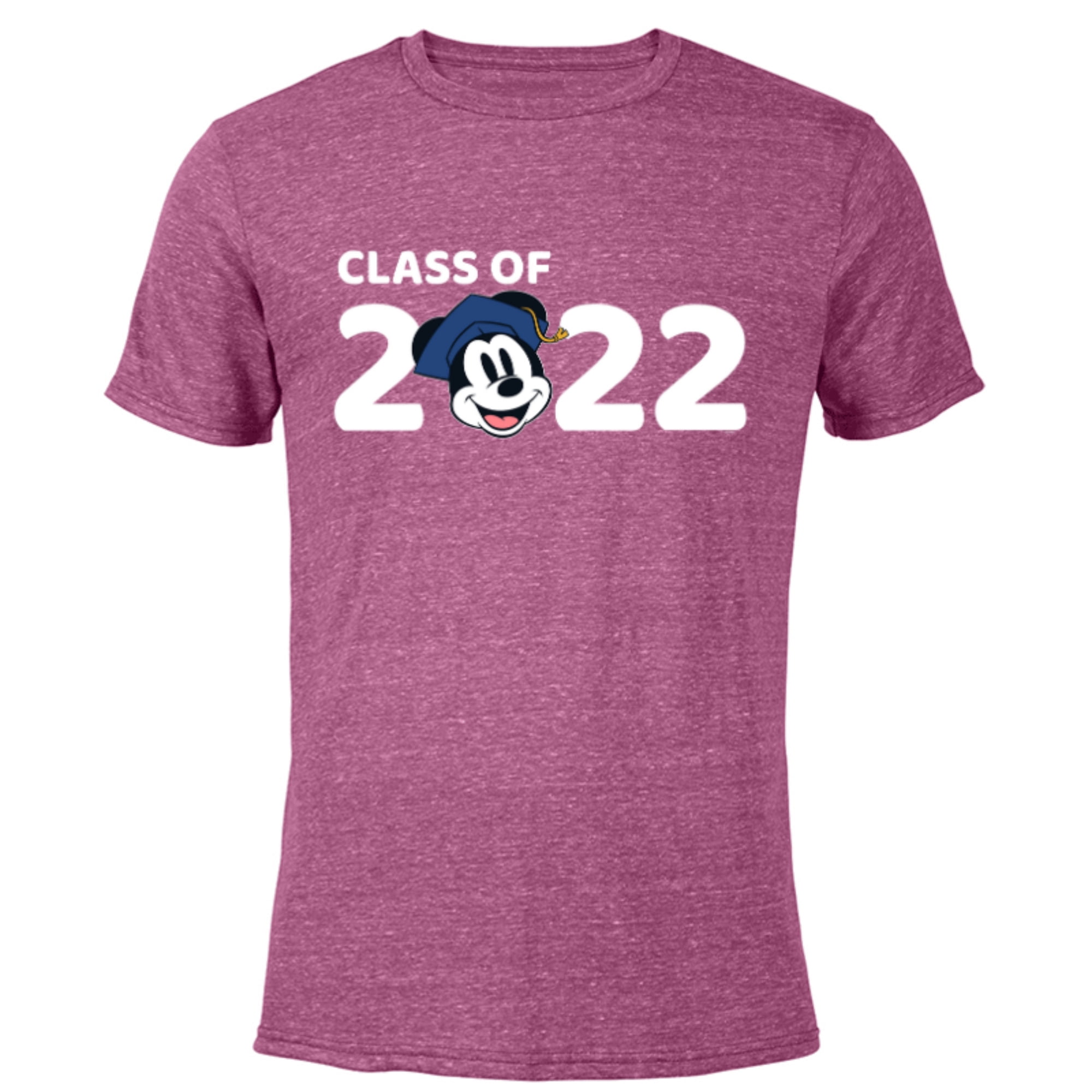 Disney Mickey Mouse Class of 2022 - Short Sleeve Blended T-Shirt for ...