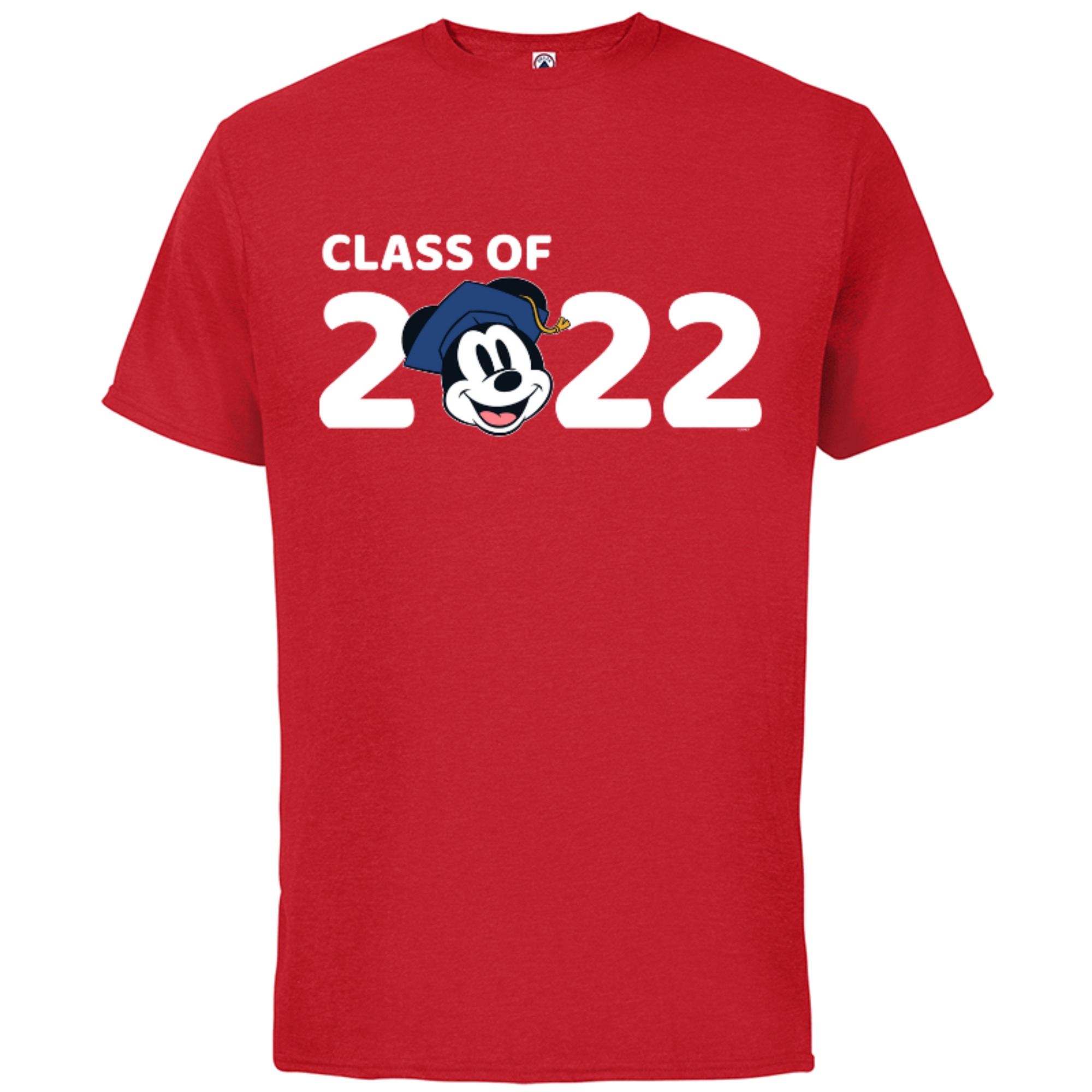 Disney Mickey Mouse Class of 2022 - Short Sleeve Cotton T-Shirt for ...