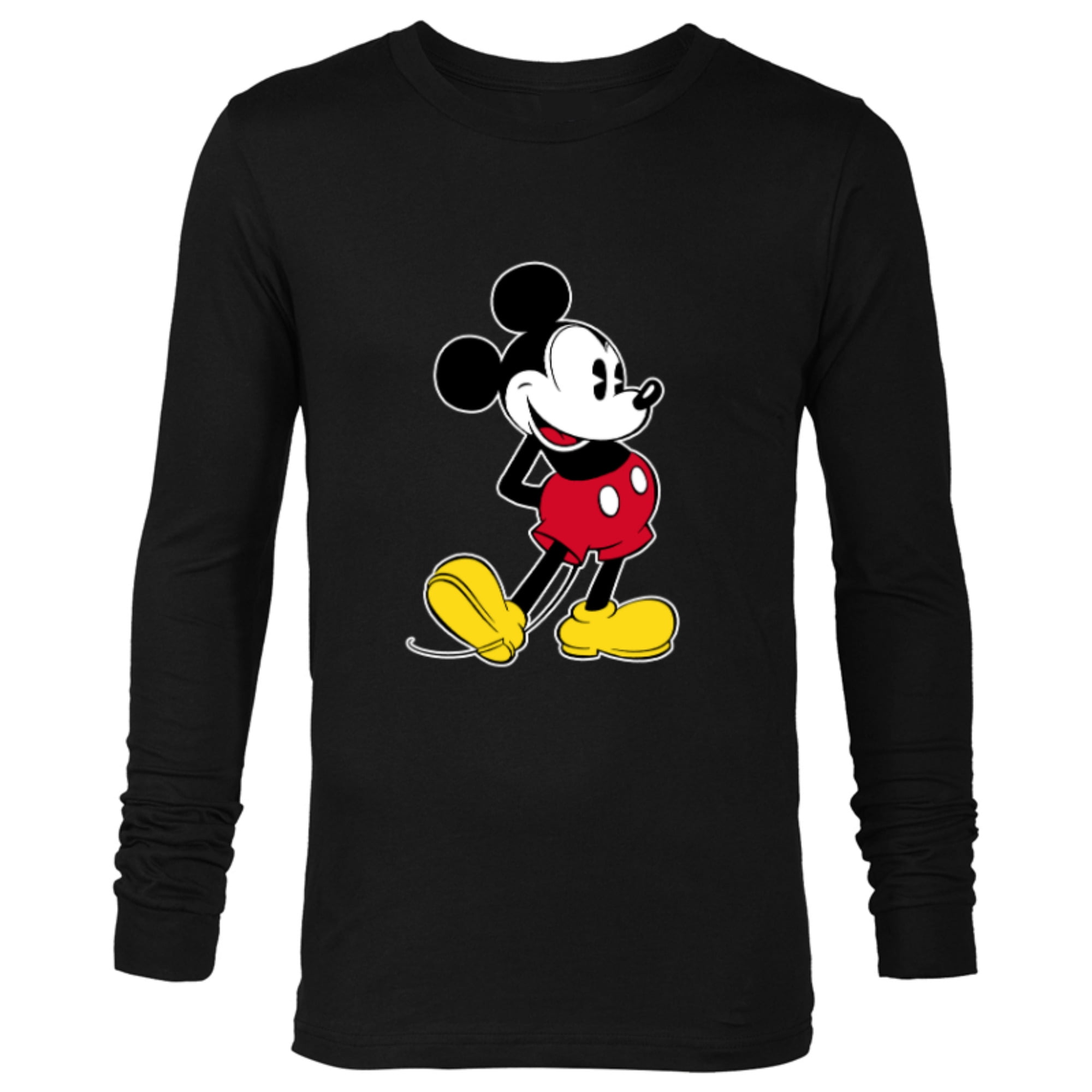 Disney Mickey Mouse Classic Pose - Long Sleeve T-Shirt for Men ...