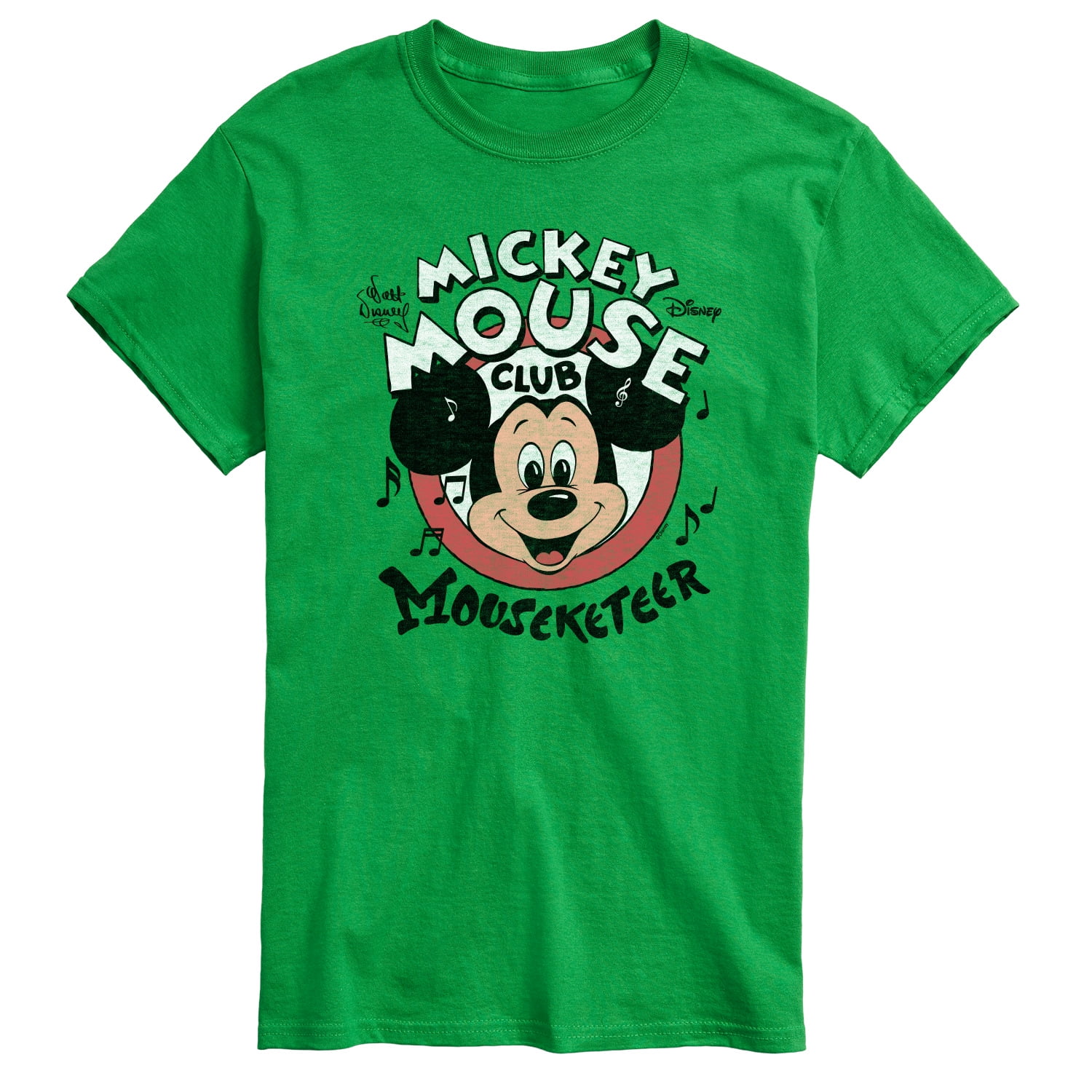 Disney - Mickey Mouse Club Member - Men's Short Sleeve Graphic T-Shirt ...