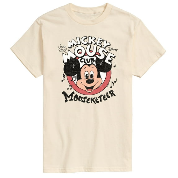 Disney - Mickey Mouse Club Member - Men's Short Sleeve Graphic T-Shirt ...
