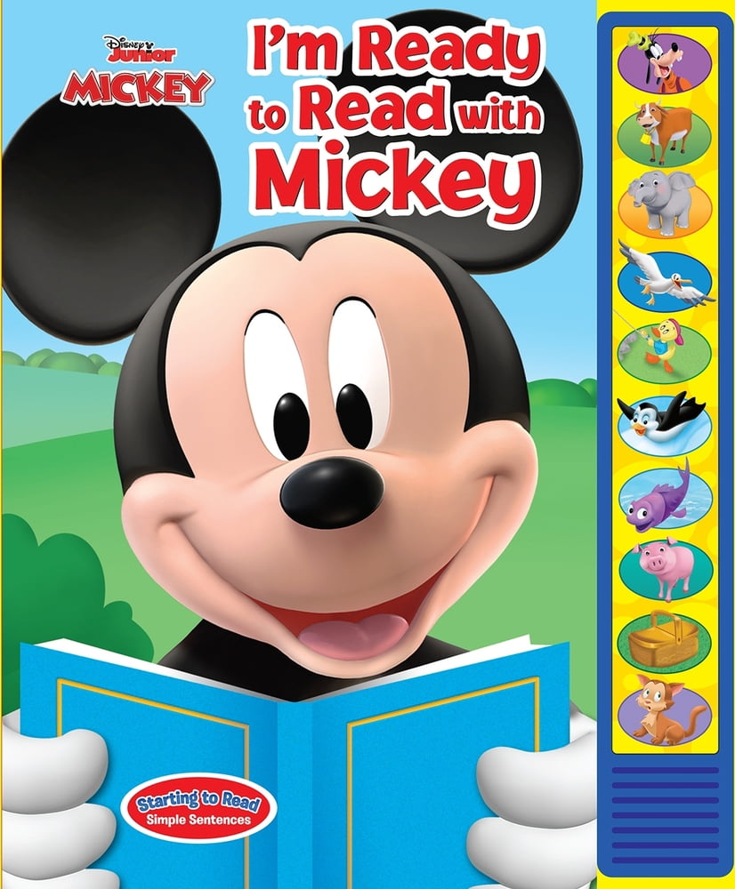 Pre-Owned Disney Junior Mickey Mouse Clubhouse: I'm Ready to Read with ...