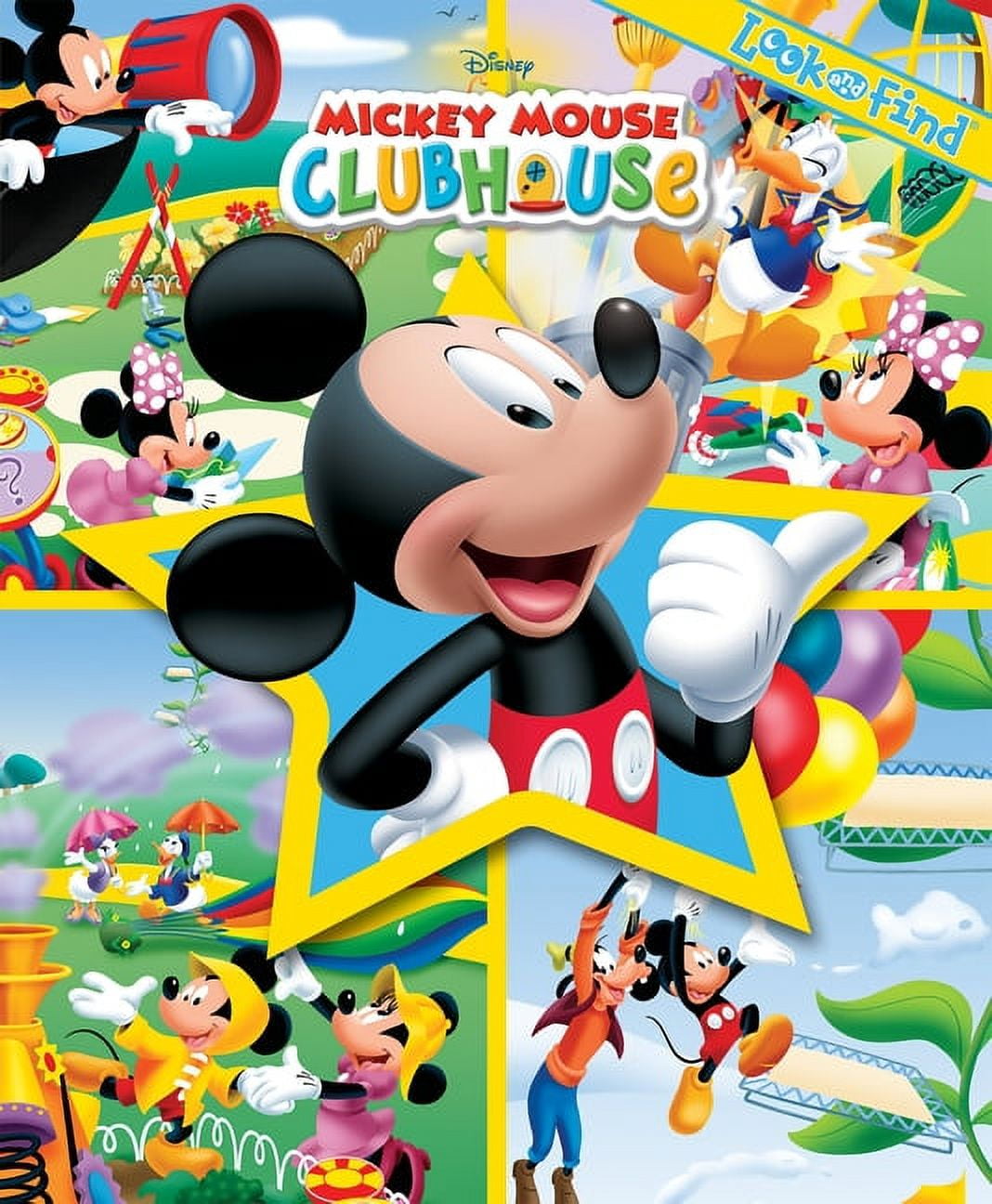 Disney Mickey Mouse Clubhouse: Look and Find (Hardcover) - Walmart.com