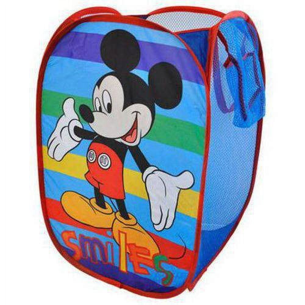 Disney Mickey Mouse Collapsible Storage Pop Up Hamper - Walmart.com