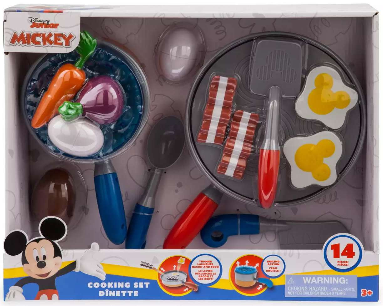 Disney Mickey Mouse Cooking Set Playset (2023) - Walmart.com