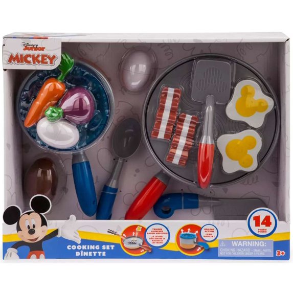 Disney Mickey Mouse Cooking Set Playset (2023) - Walmart.com