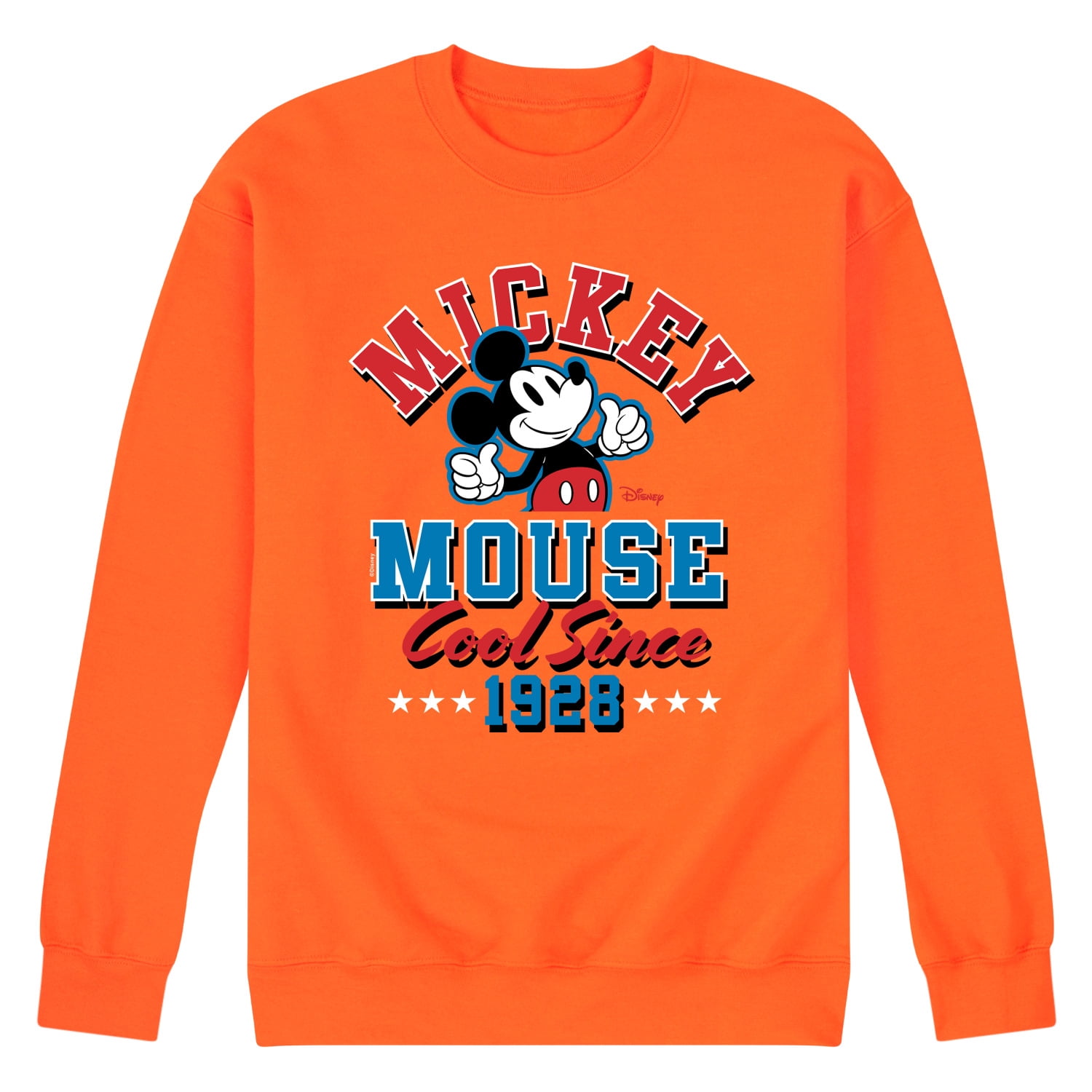 Disney - Mickey Mouse - Cool Since 1928 - Men's Crew Neck Fleece ...