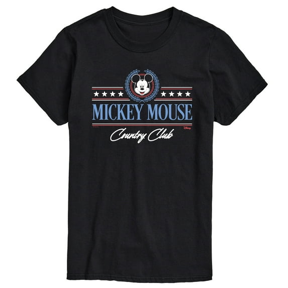 Disney - Mickey Mouse Country Club - Men's Short Sleeve Graphic T-Shirt ...