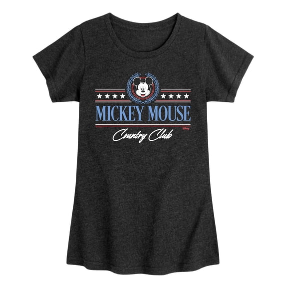 Disney - Mickey Mouse Country Club - Youth Girls Short Sleeve T-Shirt ...