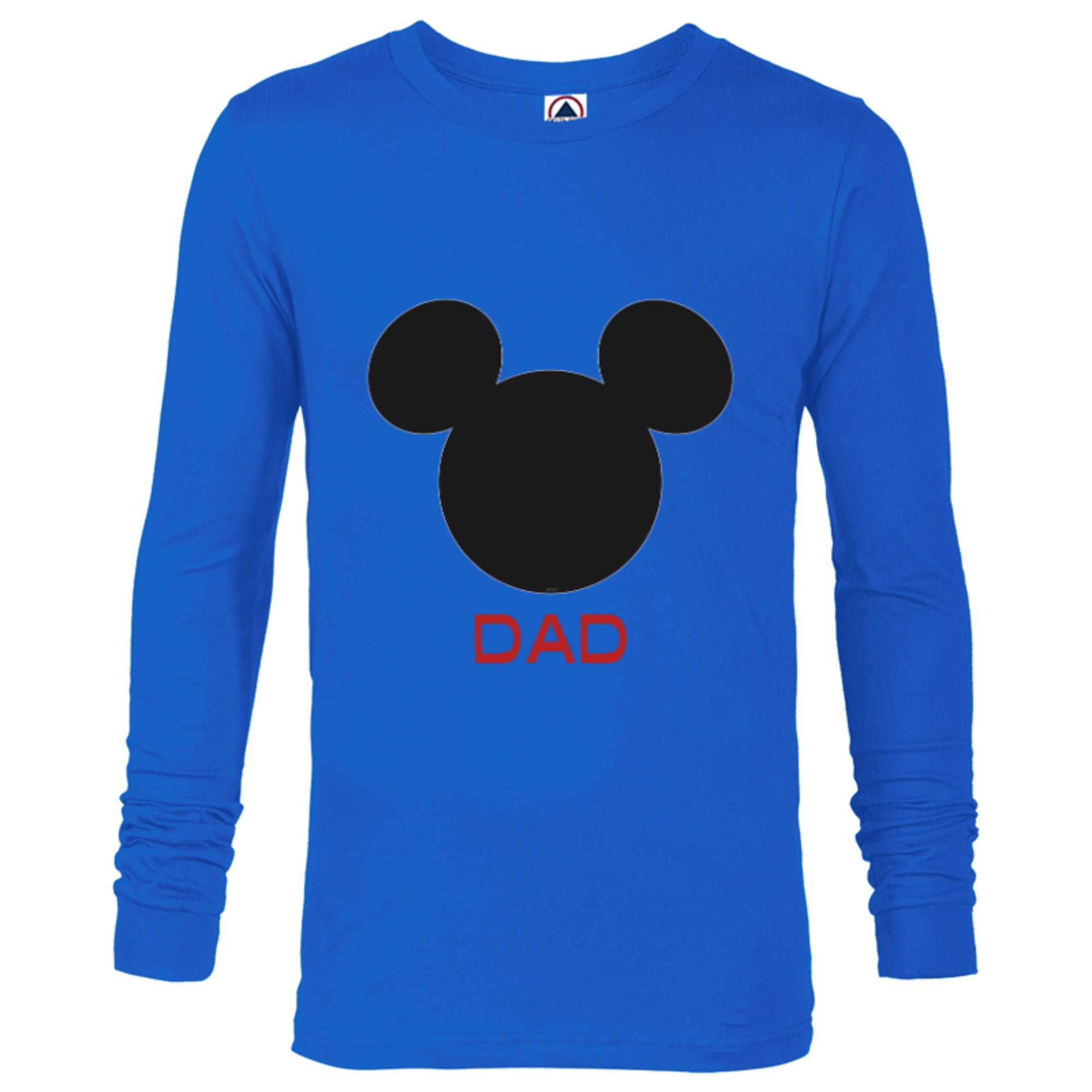 Disney Mickey Mouse Dad Family - Long Sleeve T-Shirt for Men ...