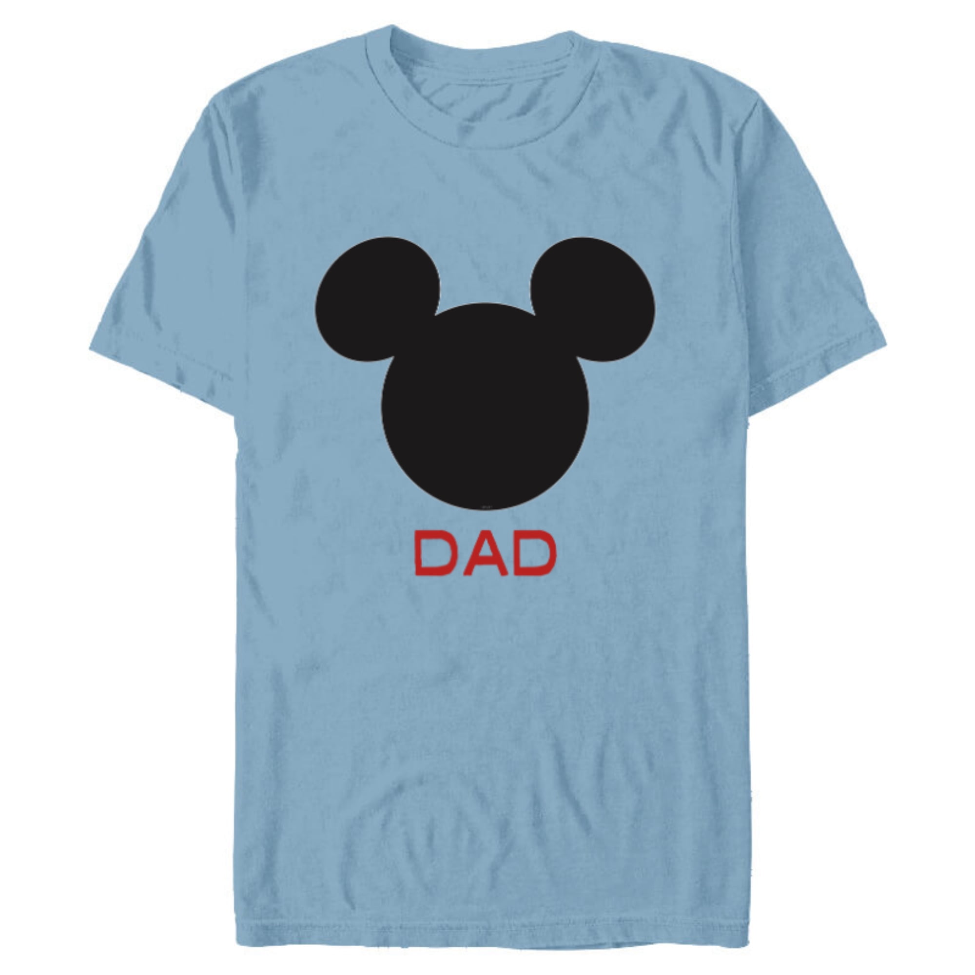 Disney Mickey Mouse Dad Family - Short Sleeve Blended T-Shirt for ...