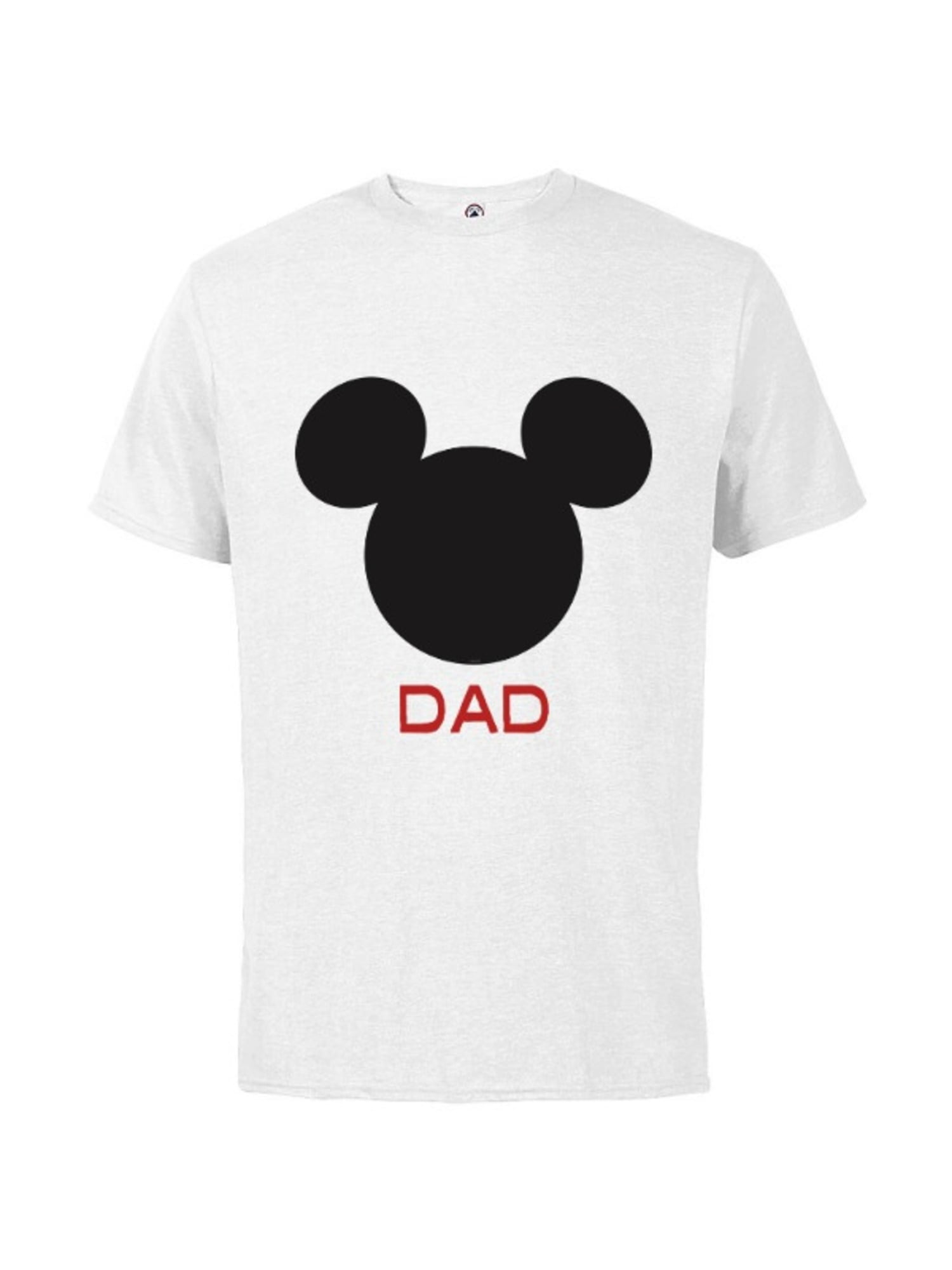 Disney Mickey Mouse Dad Family - Short Sleeve Cotton T-Shirt for Adults ...