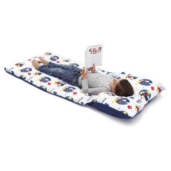 Disney Mickey Mouse Deluxe Easy Fold Nap Mat - Walmart.com