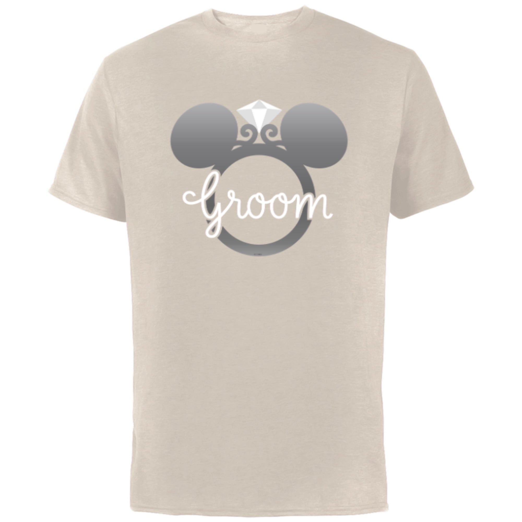 Disney Mickey Mouse Diamond Wedding Engagement Ring Groom - Short ...