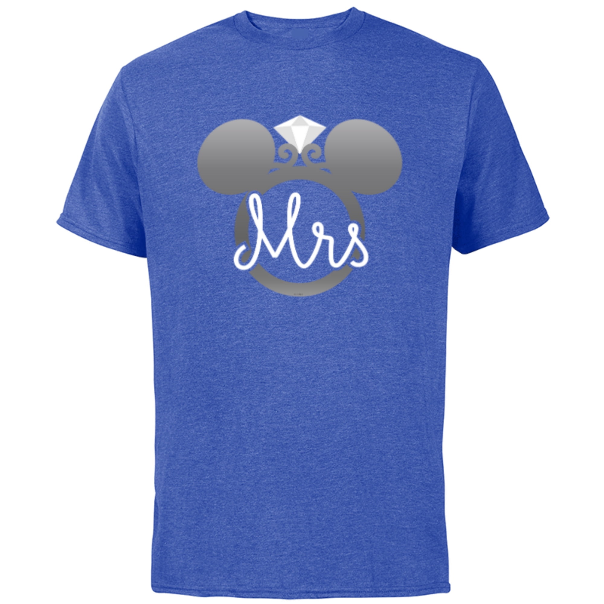 Disney Mickey Mouse Diamond Wedding Ring Bride Wife Mrs - Short Sleeve ...