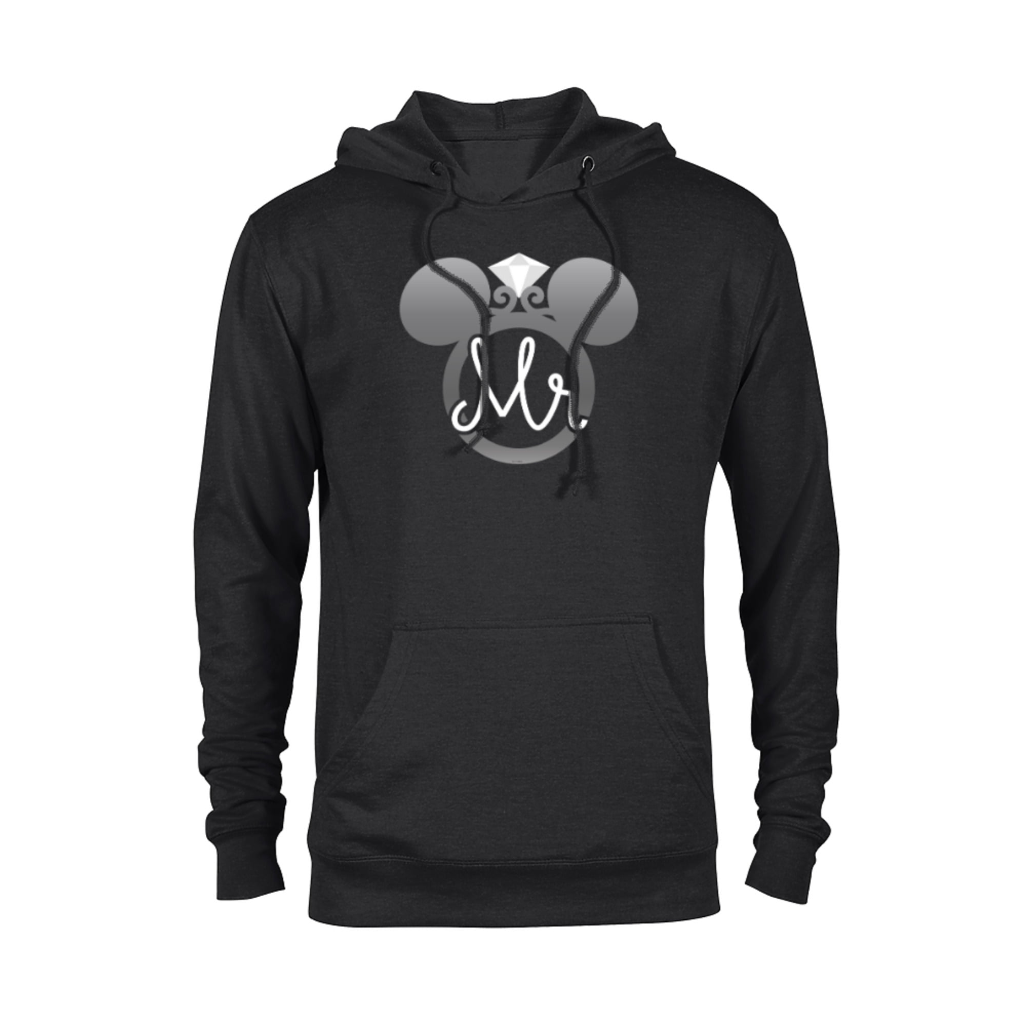 Disney Mickey Mouse Diamond Wedding Ring Husband Groom Mr - Pullover ...