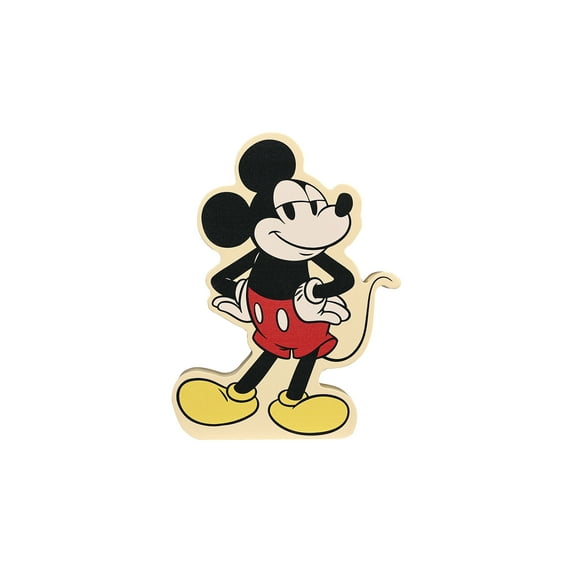 Disney Mickey Mouse Die-Cut MDF Block by POP Creations - Walmart.com