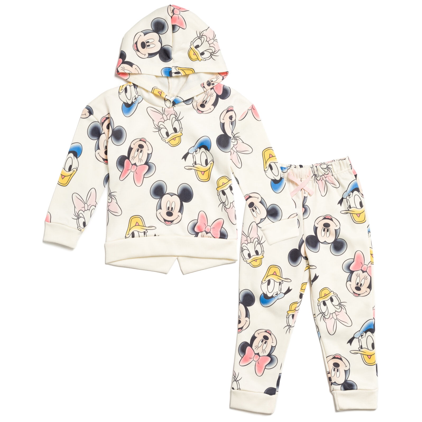 Disney Mickey Mouse Donald Duck Daisy Duck Fleece Pullover Hoodie and ...