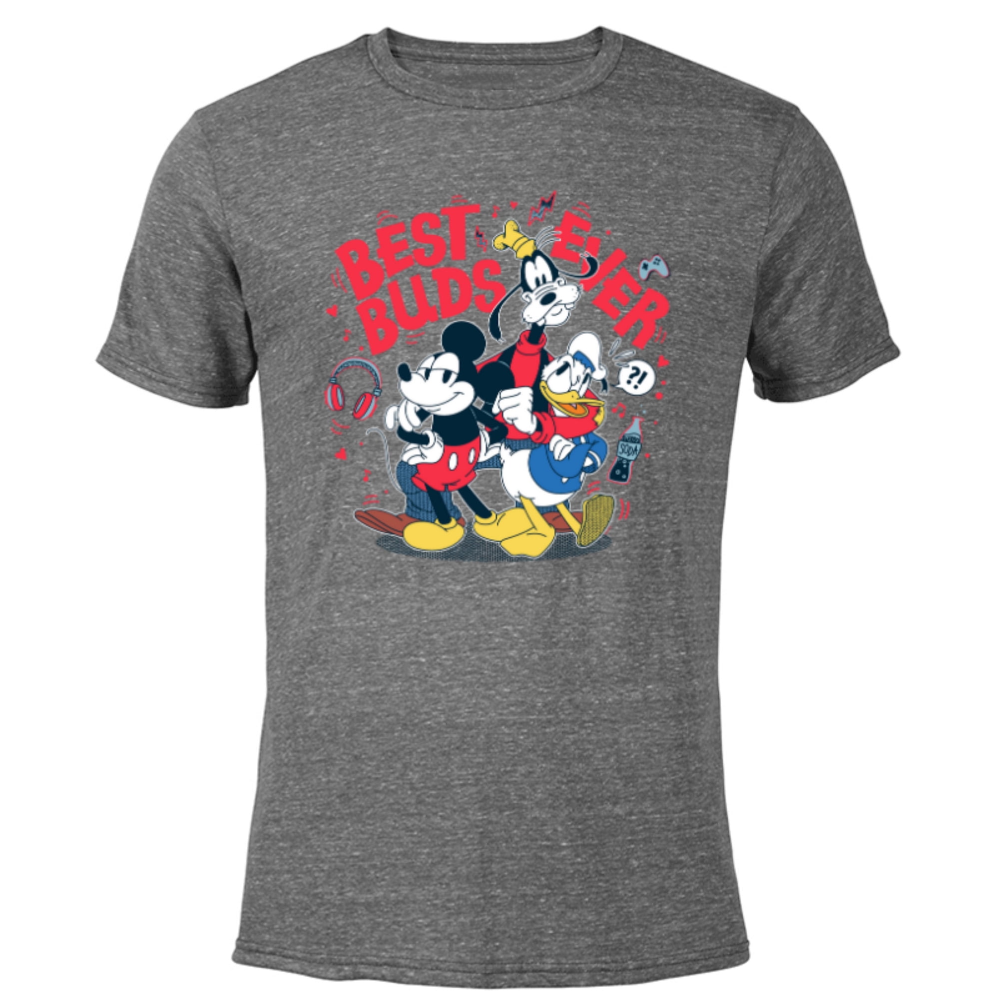 Disney Mickey Mouse Donald Duck Goofy Best Buds Ever Friends - Short ...