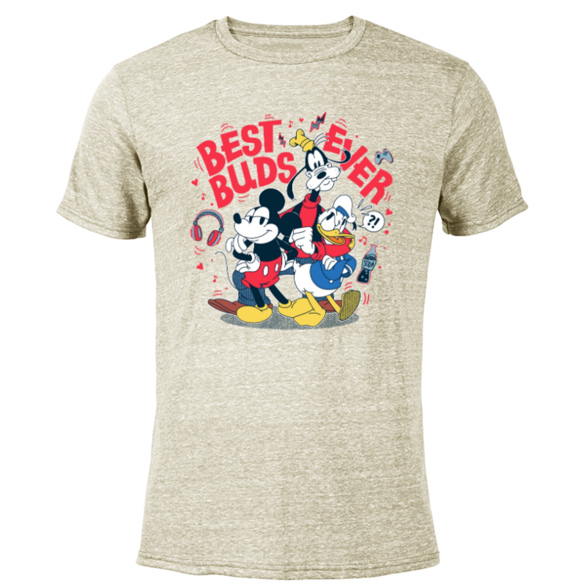 Disney Mickey Mouse Donald Duck Goofy Best Buds Ever Friends - Short ...
