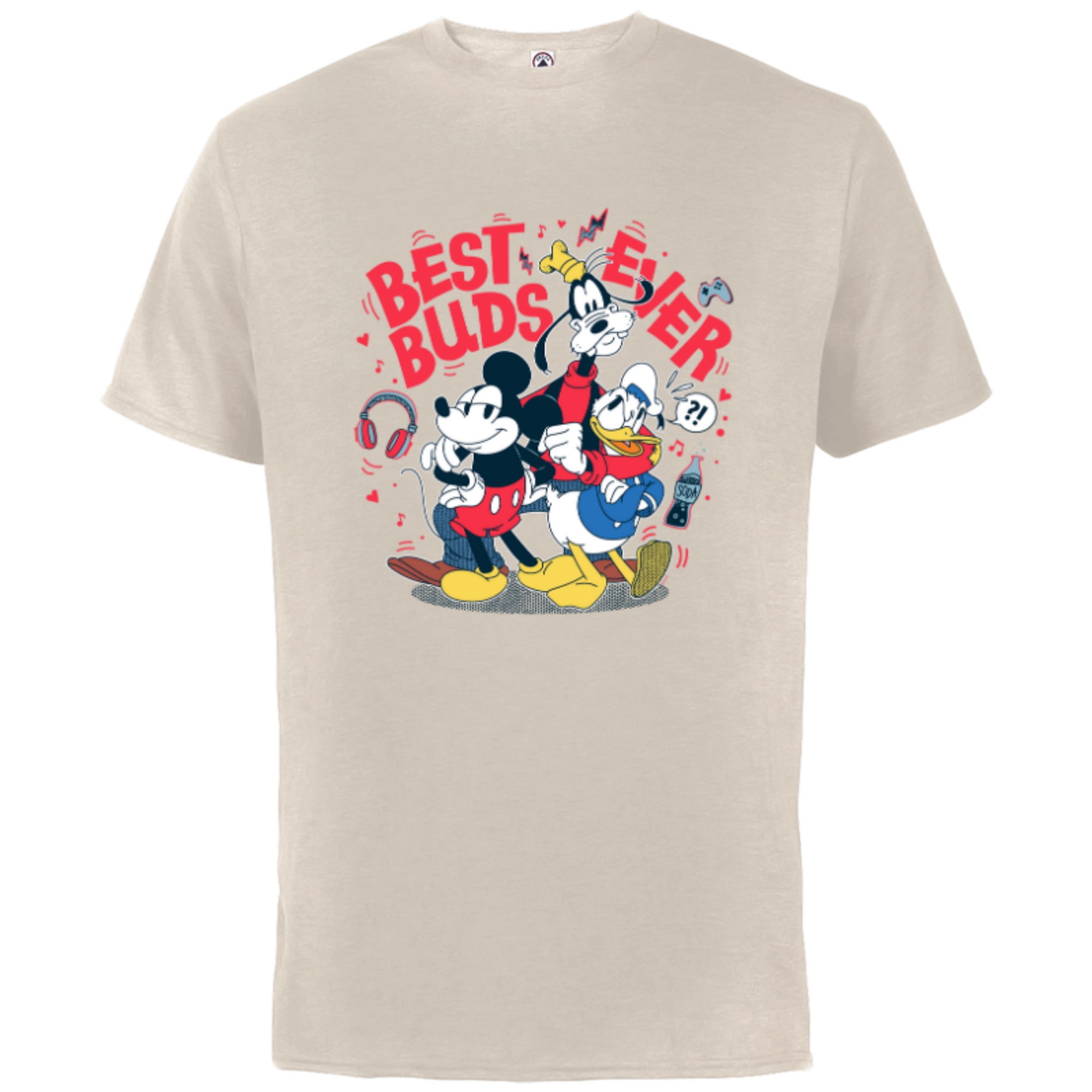 Disney Mickey Mouse Donald Duck Goofy Best Buds Ever Friends - Short ...