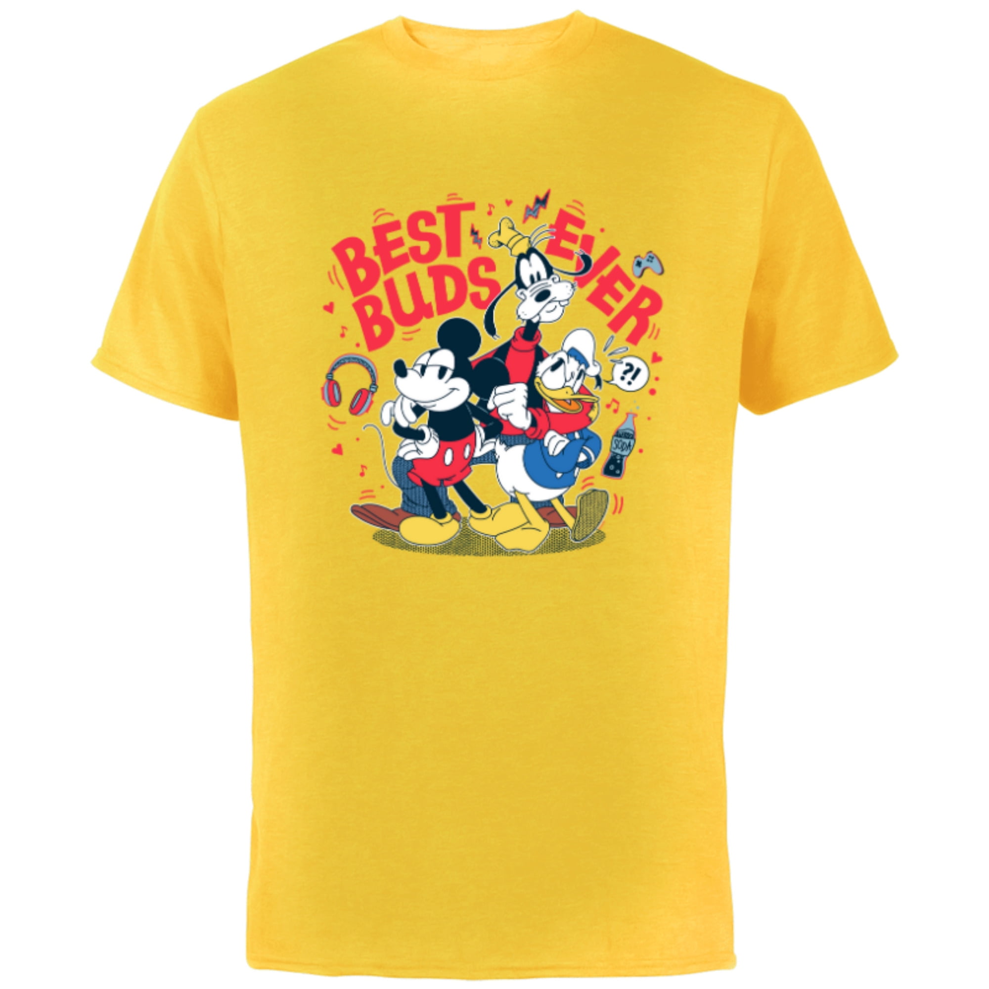 Disney Mickey Mouse Donald Duck Goofy Best Buds Ever Friends - Short ...