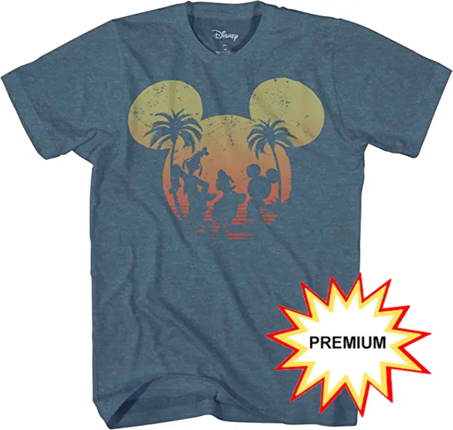 Disney Mickey Mouse Donald Duck Goofy Sunset Disneyland World Funny ...