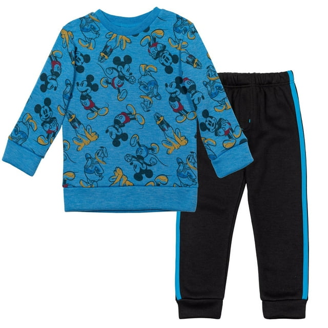 Disney Mickey Mouse Donald Duck Pluto Infant Baby Boys Fleece ...