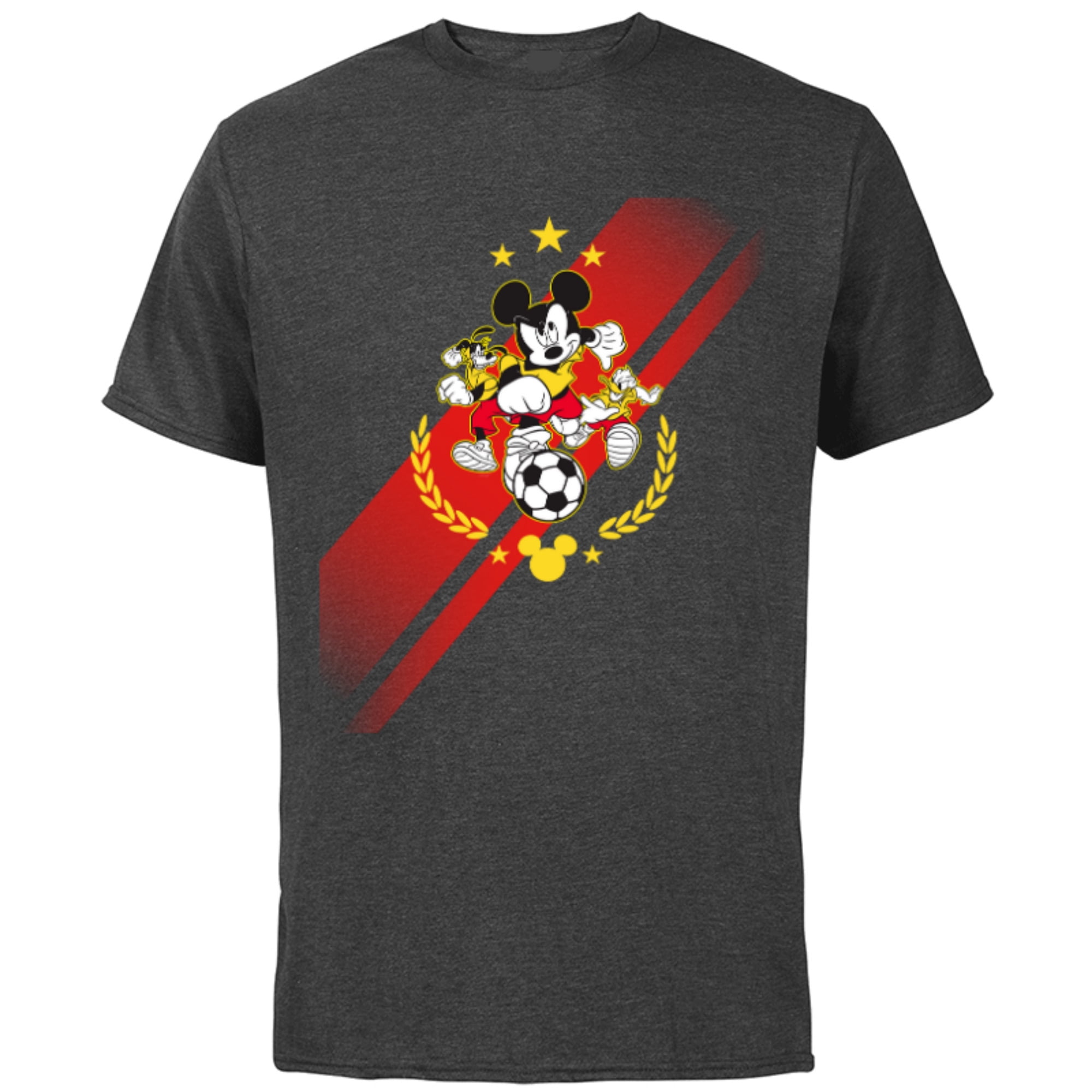 Disney Mickey Mouse Donald and Goofy Soccer Run Sports - Short Sleeve ...