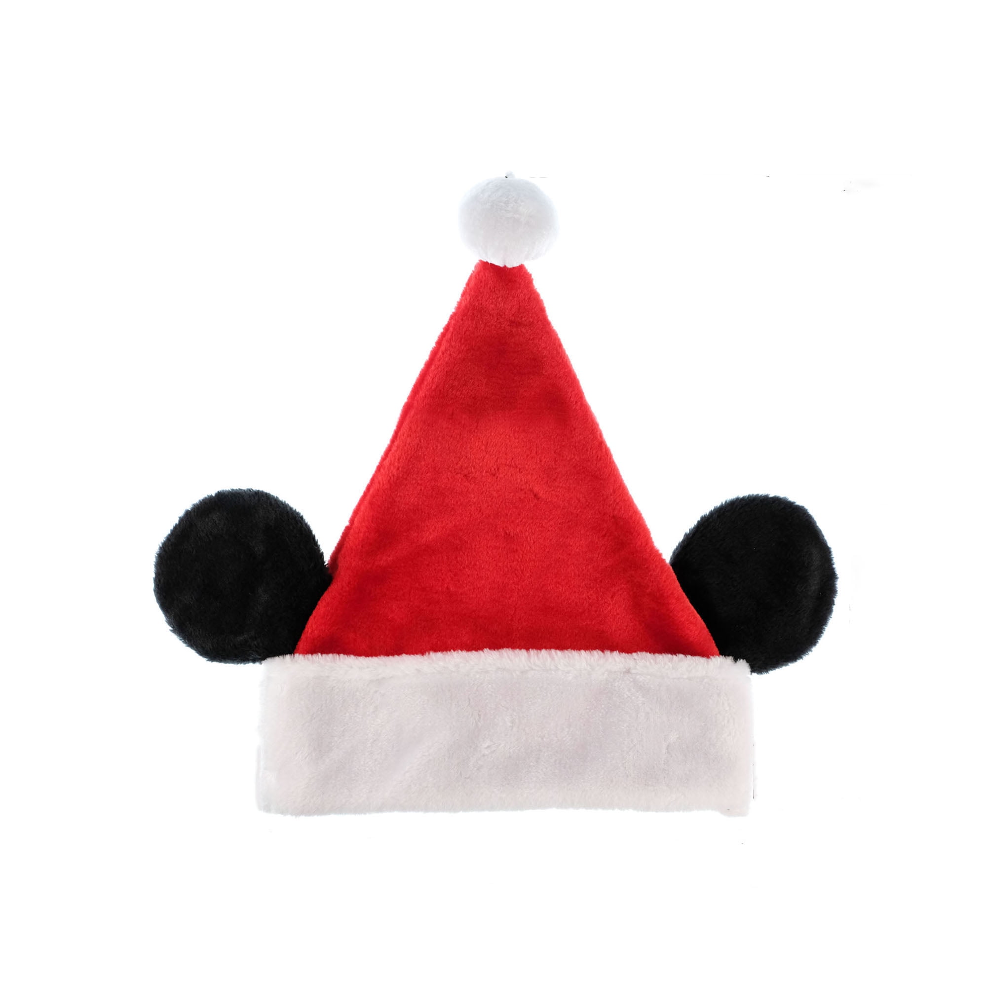 Disney Mickey Mouse Ears Santa Holiday Hat, 16 inches Tall, by Ruz ...