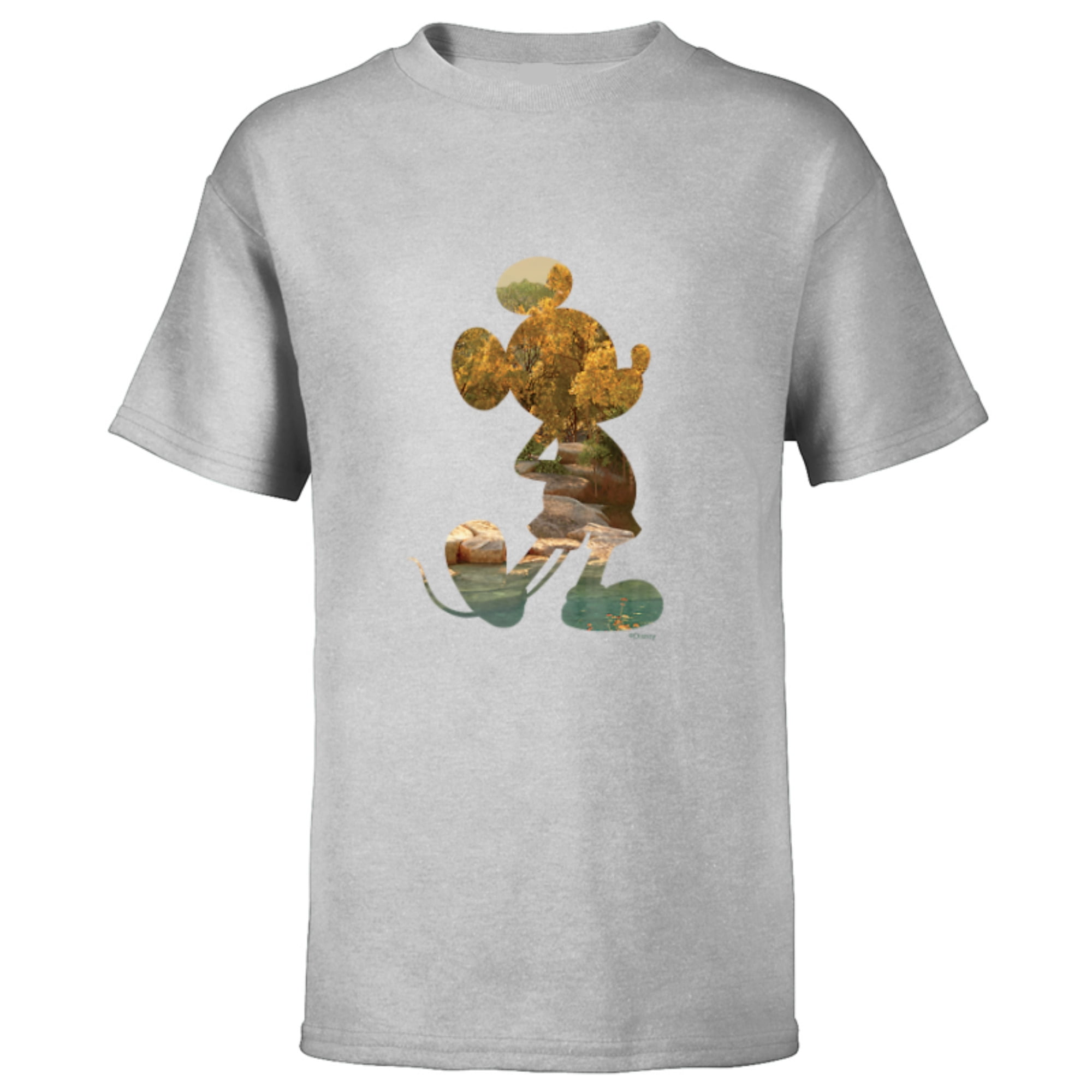 Disney Mickey Mouse Earth Day Nature Outdoors Pose Fill - Short Sleeve ...