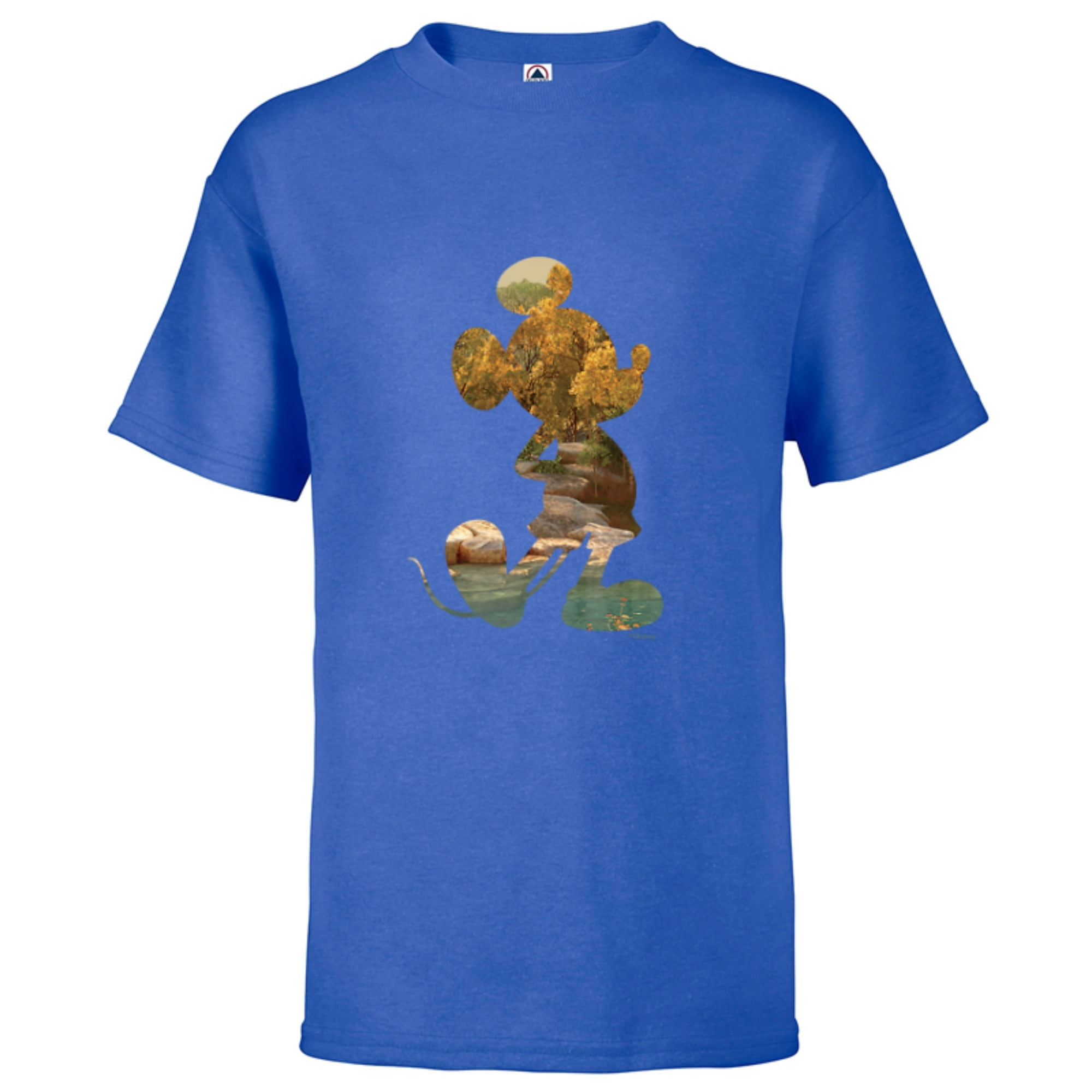 Disney Mickey Mouse Earth Day Nature Outdoors Pose Fill - Short Sleeve ...