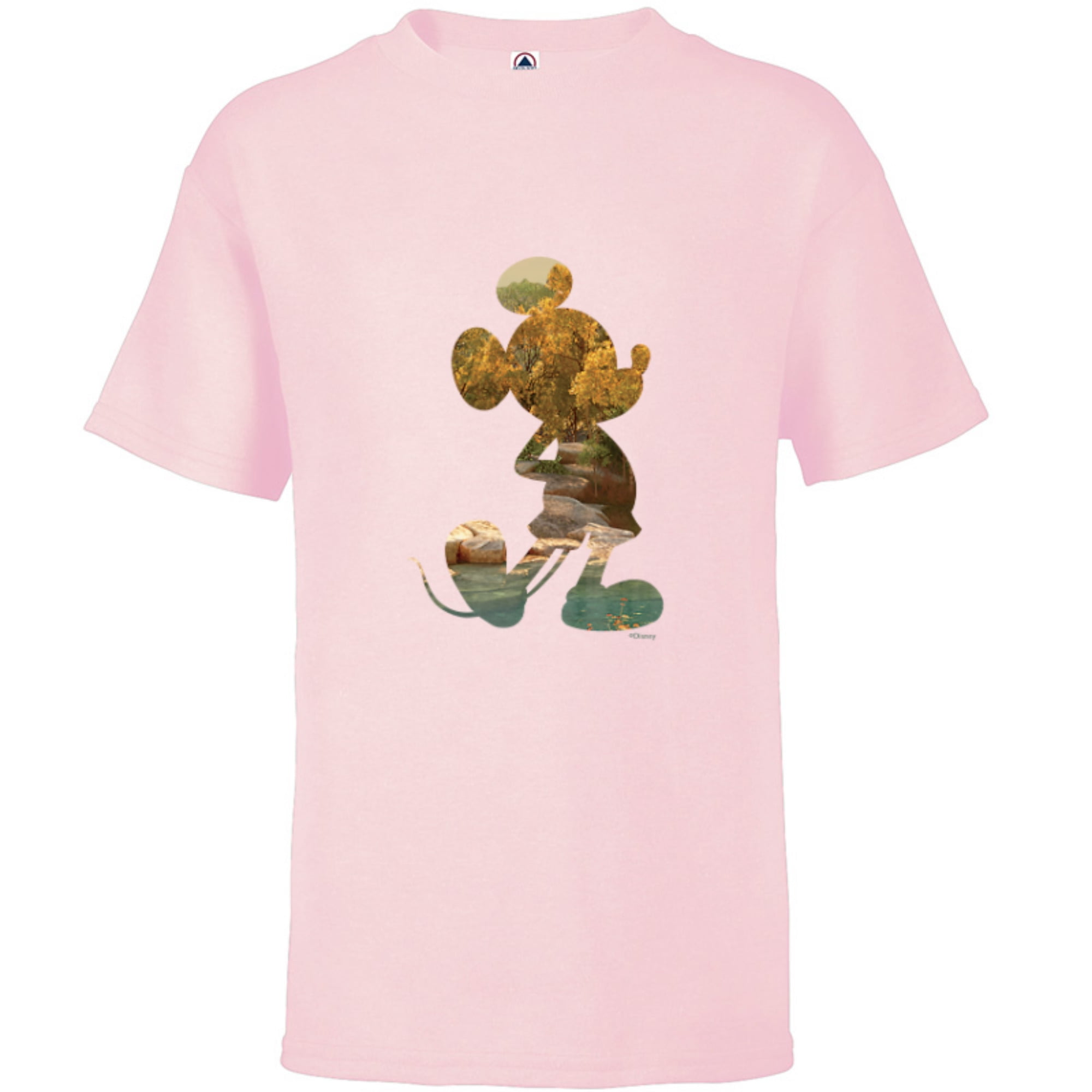 Disney Mickey Mouse Earth Day Nature Outdoors Pose Fill - Short Sleeve ...