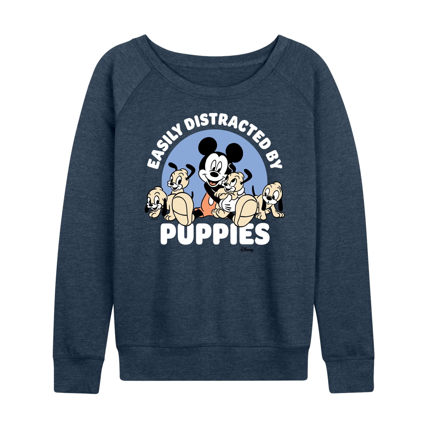 Disney - Mickey Mouse - Easily Distracted By Puppies - Women's ...