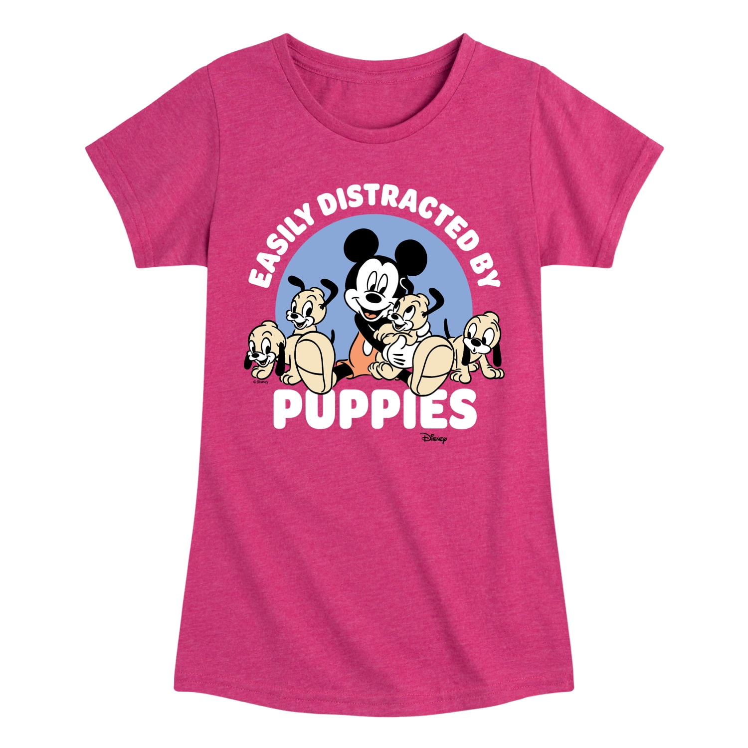 Disney - Mickey Mouse - Easily Distracted by Puppies - Toddler & Youth ...