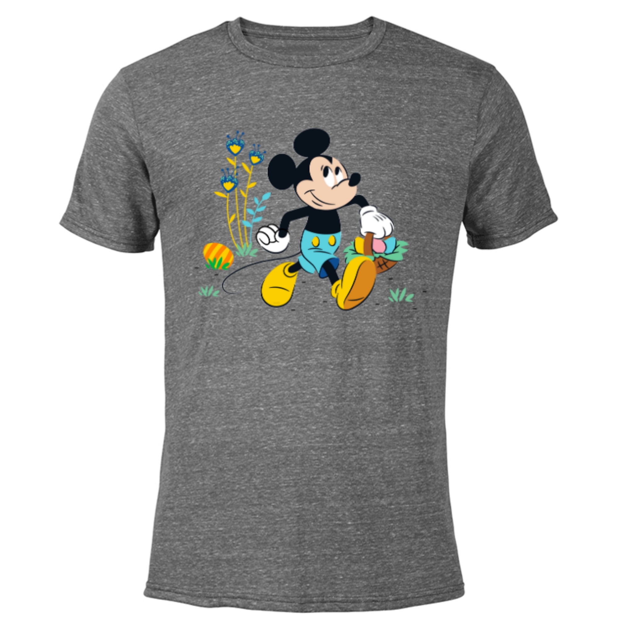 Disney Mickey Mouse Easter Egg Hunt - Short Sleeve Blended T-Shirt for ...