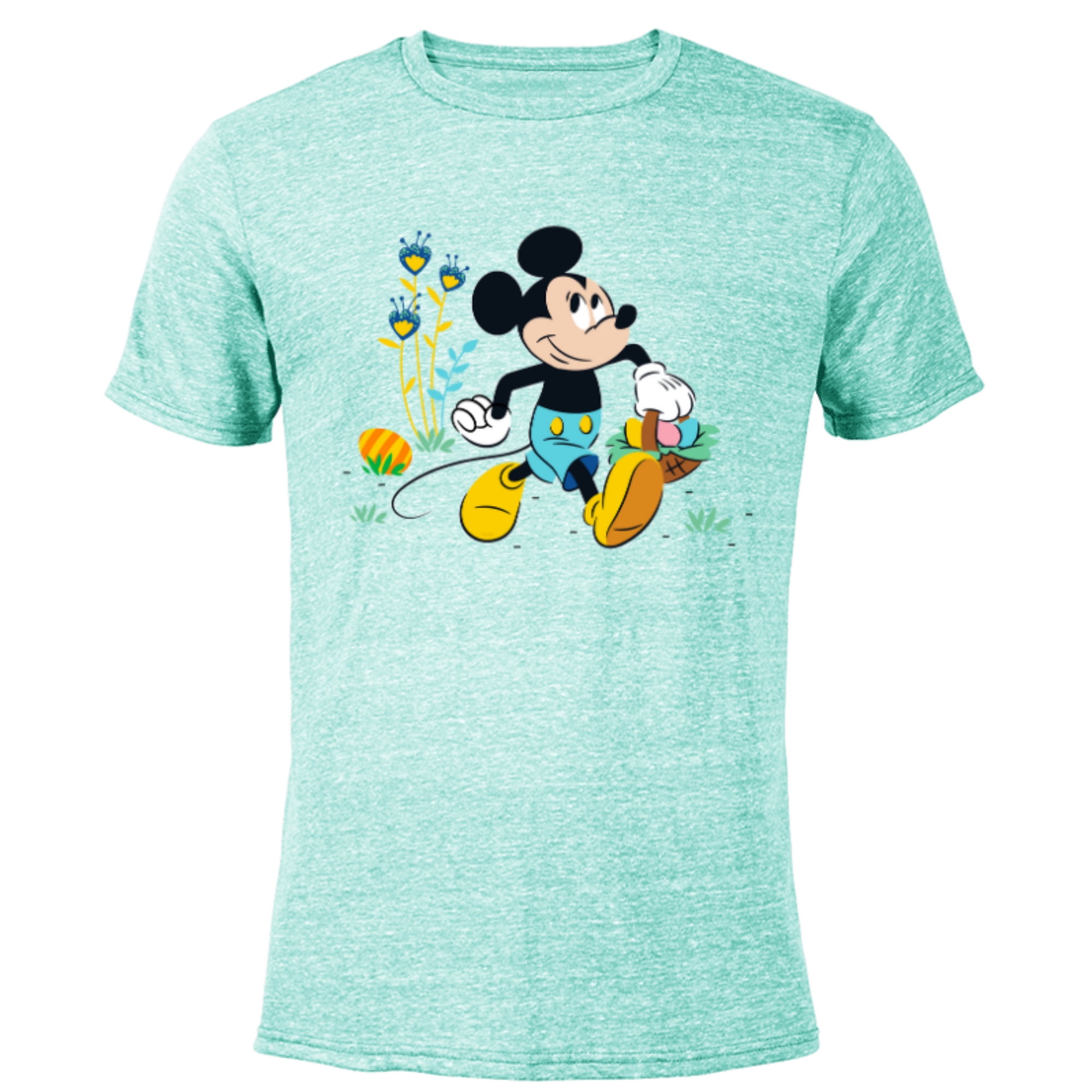 Disney Mickey Mouse Easter Egg Hunt - Short Sleeve Blended T-Shirt for ...