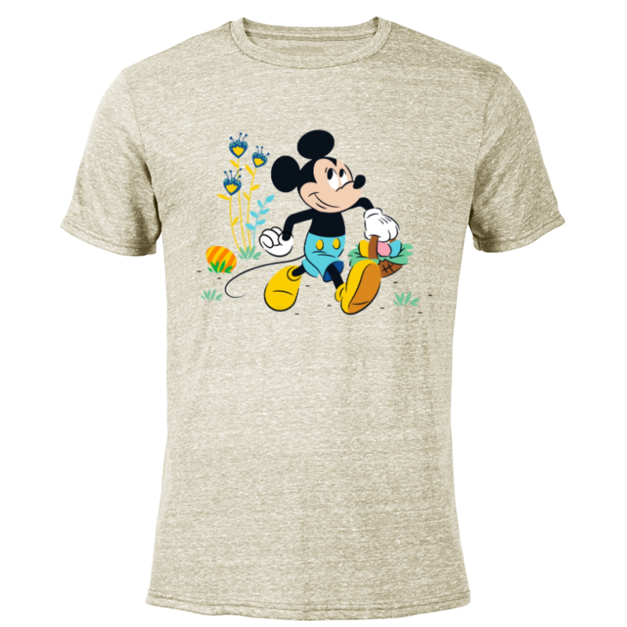 Disney Mickey Mouse Easter Egg Hunt - Short Sleeve Blended T-Shirt for ...